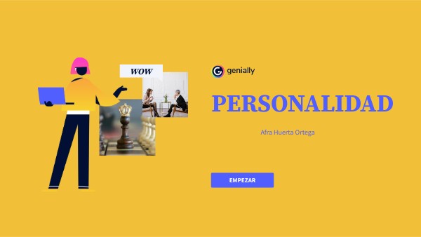 AFRA HUERTA PERSONALIDAD