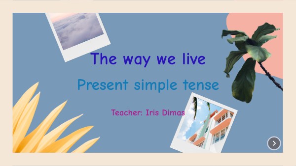 PRESENT SIMPLE | Genially