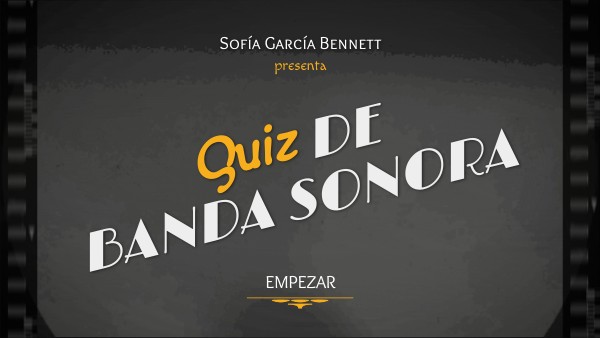 QUIZ BANDA SONORA