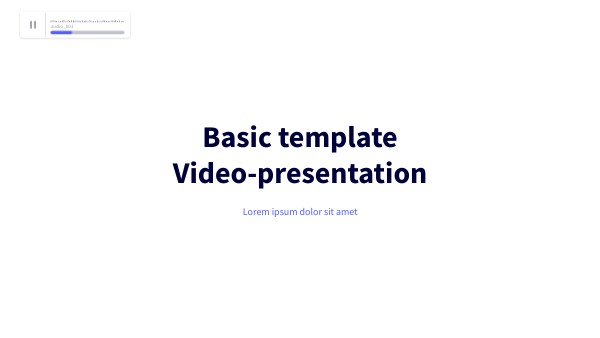 BASIC VIDEO-PRESENTATION | Genially