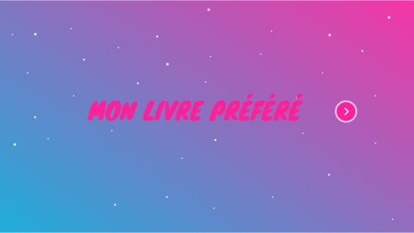 mon livre préféré présentation | Genially