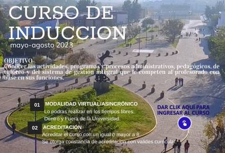 CURSO DE INDUCCIÓN DOCENTE | Genially