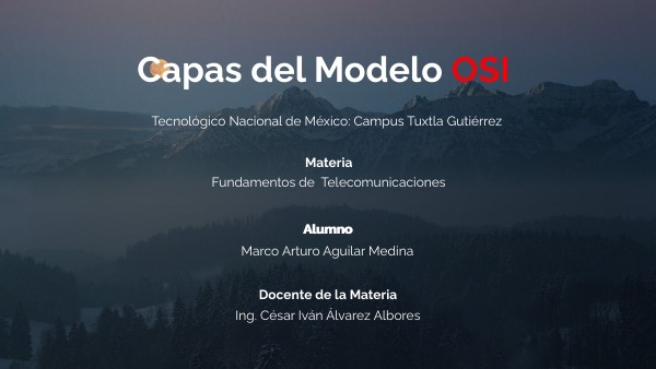 Capas del modelo OSI y sus estándares | Genially