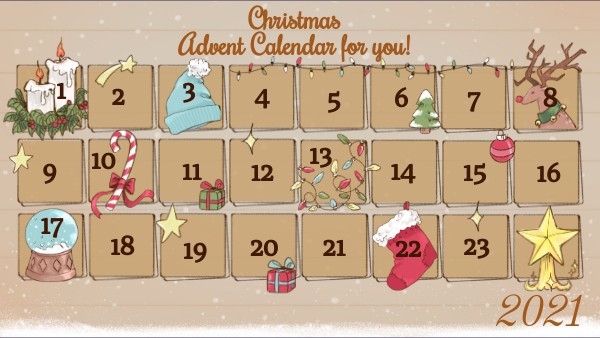 CHRISTMAS ADVENT CALENDAR Elena