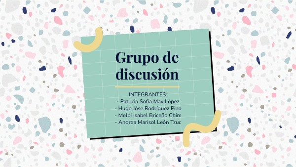 GRUPO DE DISCUSIÓN