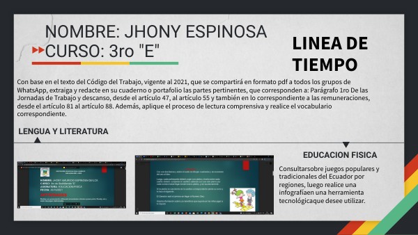 NOMBRE JHONY ESPINOSA CURSO 3RO E | Genially