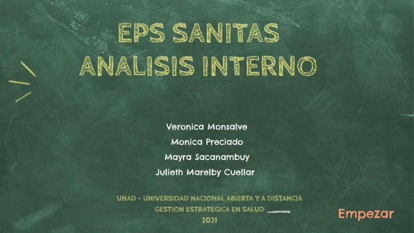 Gestión Estratégica en Salud