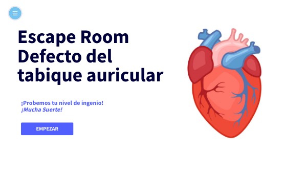 ESCAPE ROOM DEFECTO DEL TABIQUE AURICULAR | Genially