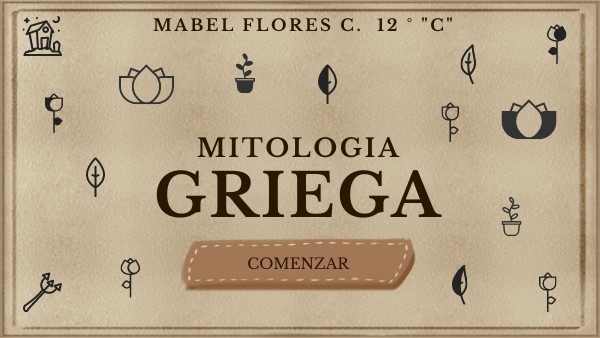 MITOLOGIA GRIEGA | Genially