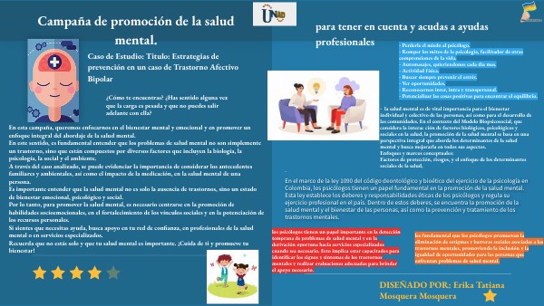 Campaña de promoción de la salud mental