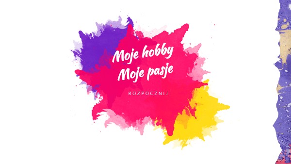 Moje hobby