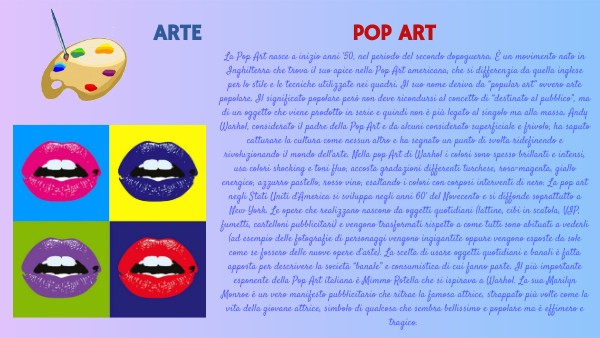 ARTE POP ART | Genially