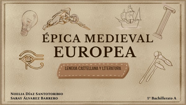 PRESENTACIÓN ÉPICA MEDIEVAL