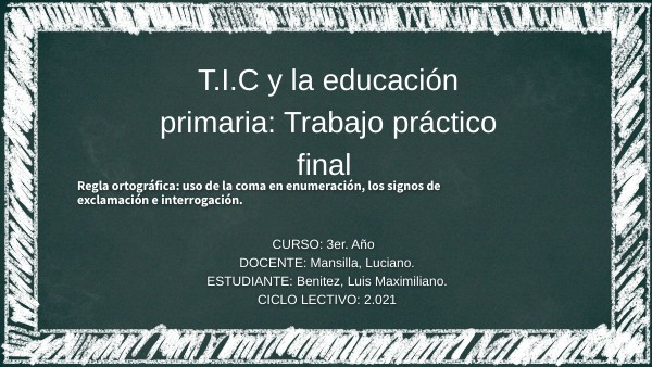 trabajo final tic | Genially