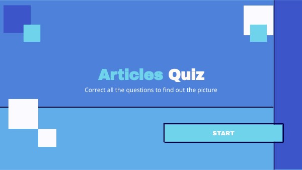 Article Quiz | Genially