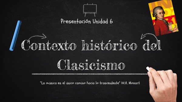 Contexto histórico del Clasicismo