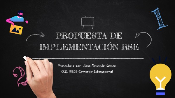 Propuesta Implementación RSE | Genially