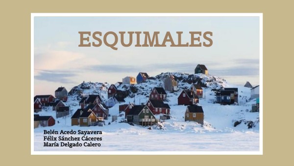 ESQUIMALES