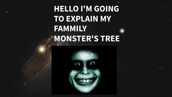Monster's family tree | Genially