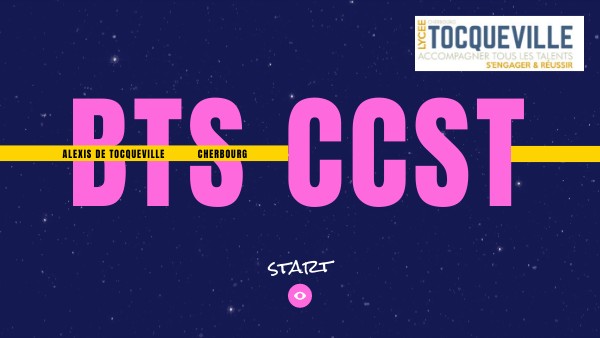 Présentation BTS CCST | Genially