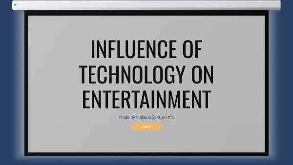 Influence of technology on entertainment