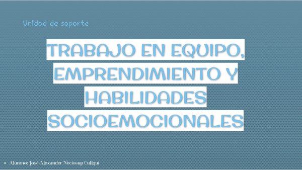 Proyecto final EPT - José Neciosup | Genially