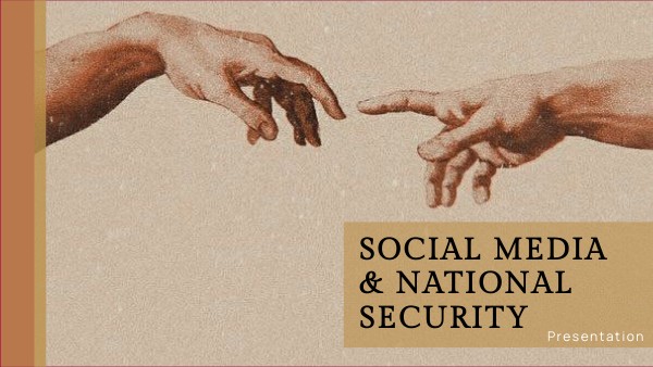 Social media and national security
