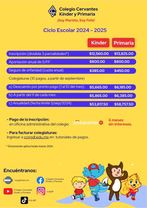 Únicamente Costos 2024-2025 | Genially