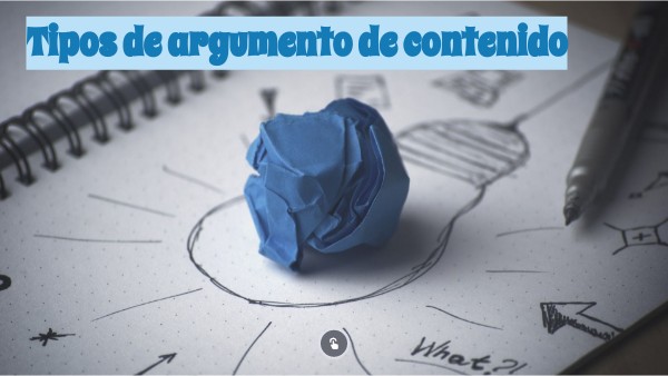 TIPOS DE ARGUMENTO | Genially