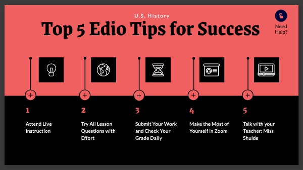 Top 5 Edio Tips for Success | Genially