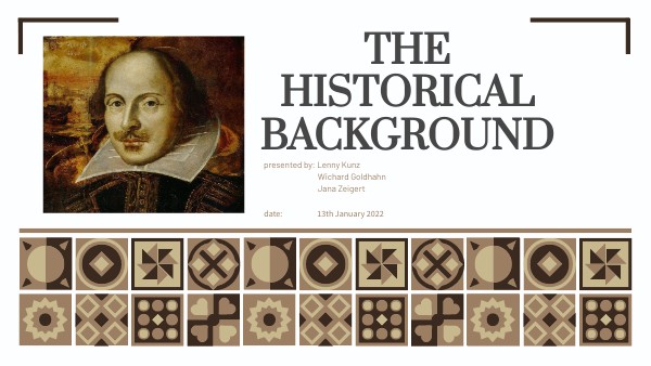 The historical background