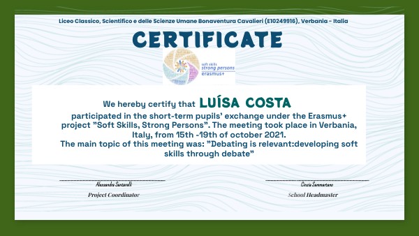 CERTIFICATE OF ACHIEVEMENT | Genially