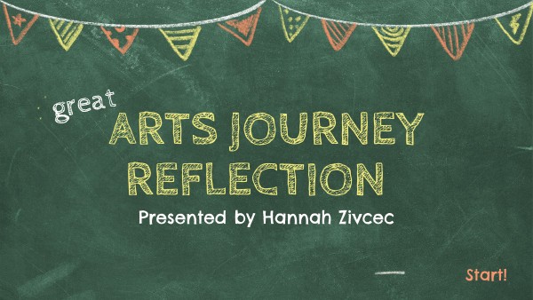 EEC1113 Assessment 3 - Arts Journey Reflection Presentation