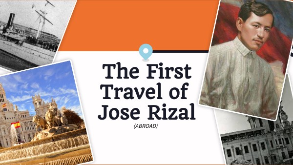 First Travel of Jose Rizal | Genially