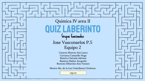 QUIZ LABERINTO