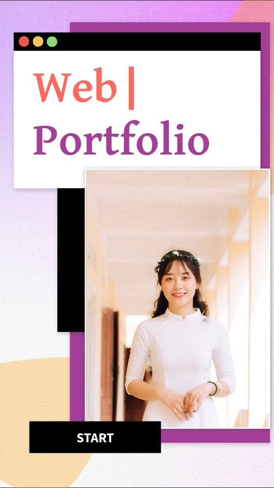 VERTICAL DIGITAL DESIGN PORTFOLIO | Genially