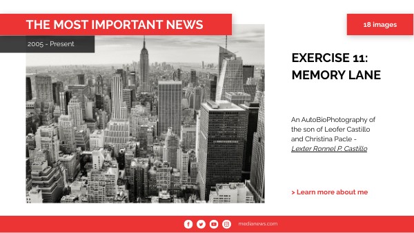 MEMORY LANE | Genially