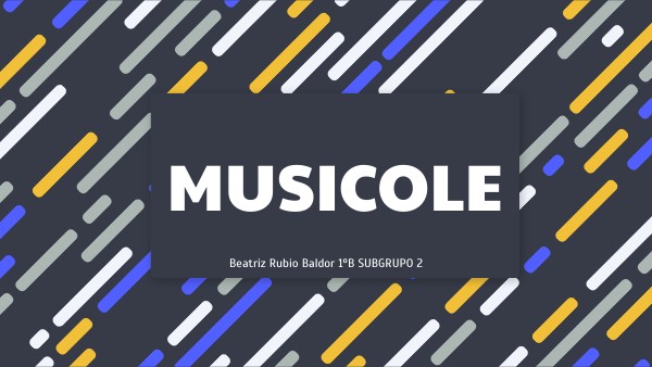 MUSICOLE | Genially
