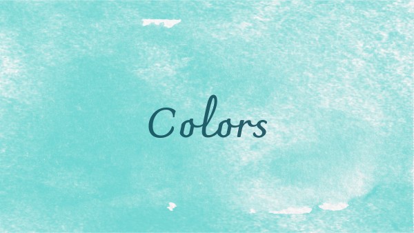 COLORS | Genially