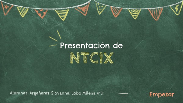 PRESENTACIÓN NTICX