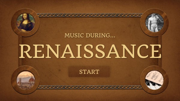 Scape Room - Music during renaissance