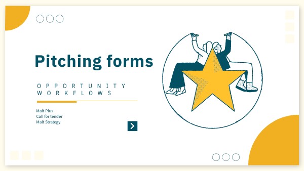 Pitching forms | Genially