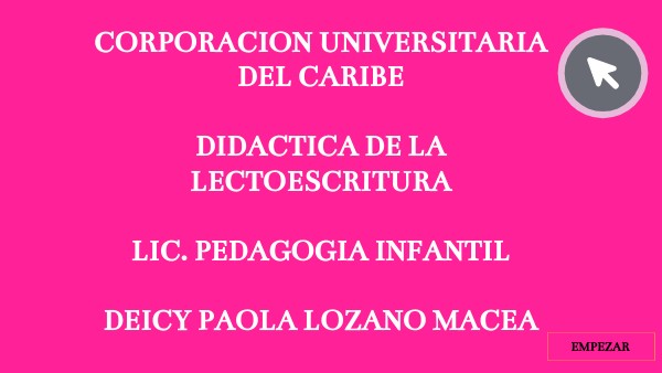 Presentación “Modelos de la lectoescritura” | Genially