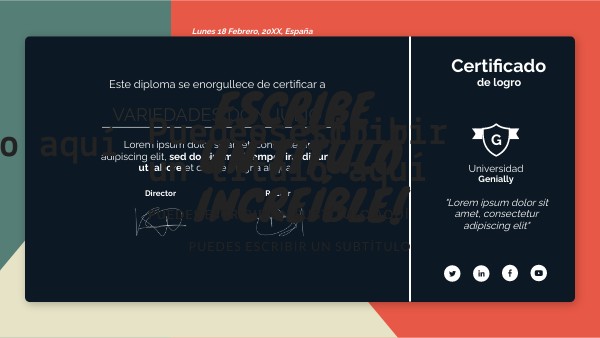 CERTIFICADO POLIGONAL | Genially