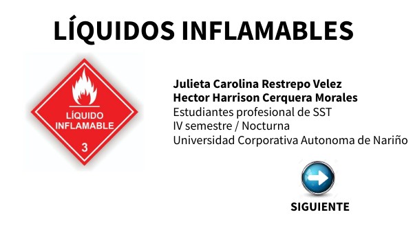 líquidos inflamables | Genially