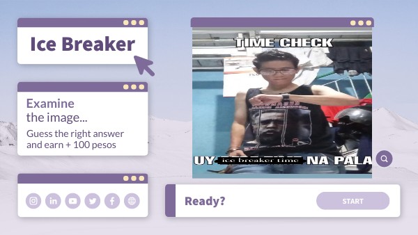 Ice breaker group 1 | Genially