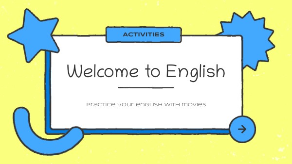 Welcome to english