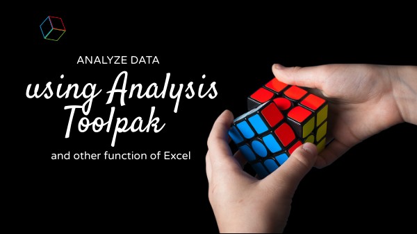 Copy - Analyze data using Data Analysis Toolpak and other functions of ...