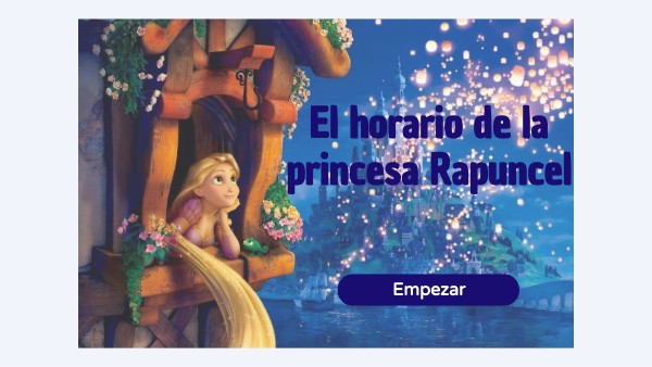El horario de Rapuncel