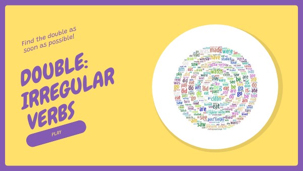 Double Irregular Verbs | Genially